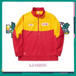 Li Ning 2024 Glory Unisex Loose Fit Track Jacket