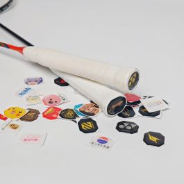 Badminton Racket Bottom Cap Stickers