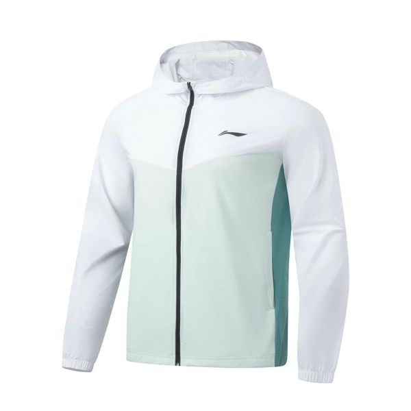 Li Ning Men's UPF 50+ Lightweight Sun Protection Running Jacket