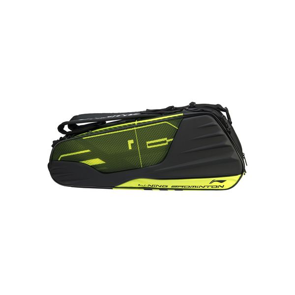 Shi Yuqi Badminton Bag - Black Green | 2019 Li-Ning 6 Racquet Backpack
