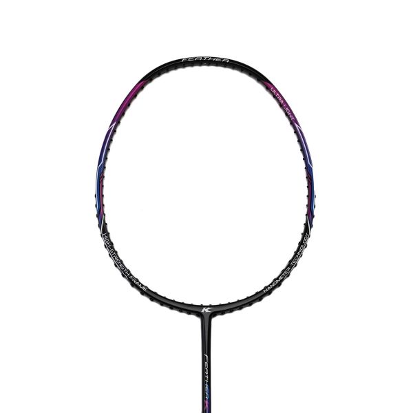 Kason 2018 Feather K110 Ultra Light Badminton Racket | Black Blue
